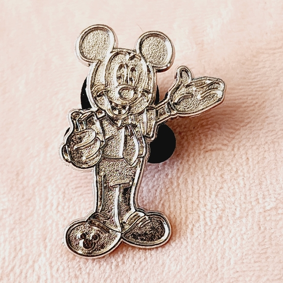 Disney | Jewelry | Silver Full Body Mickey Mouse Disney Pin | Poshmark